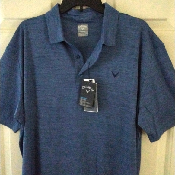 Callaway | Shirts | Callaway Mens Blue Golf Shirt Size Xl | Poshmark